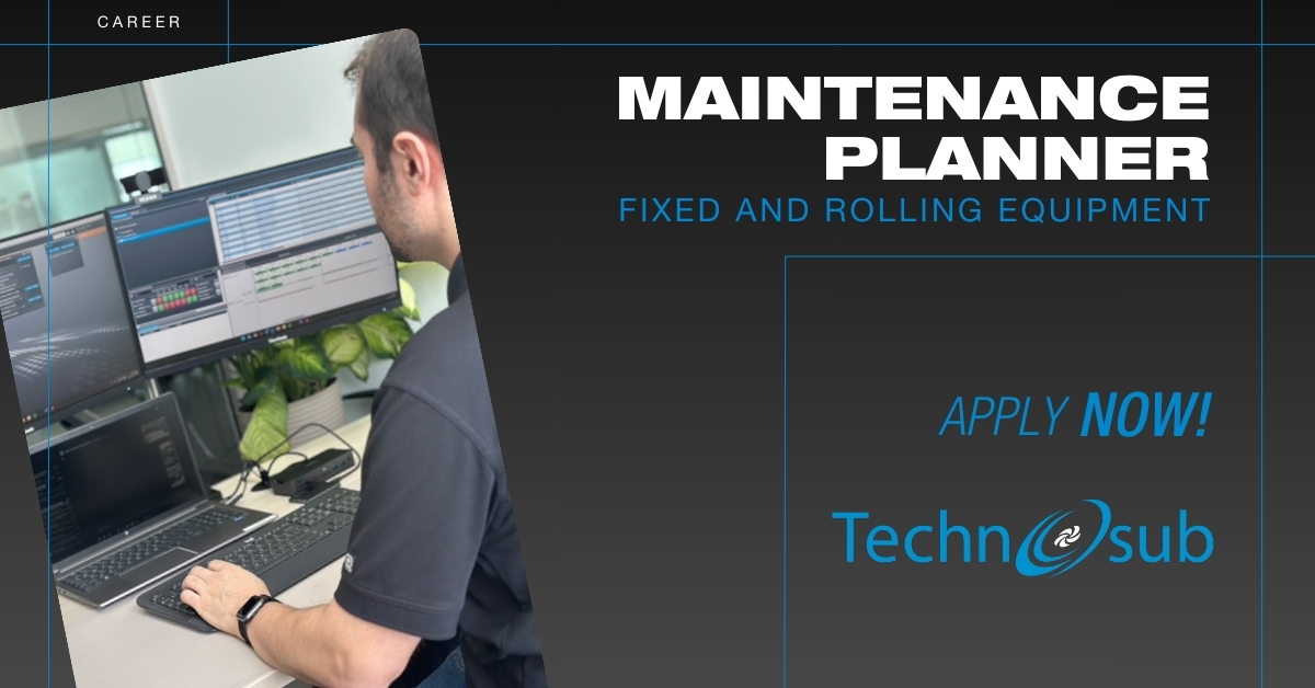 Maintenance planner (fixed and rolling equipment) | Emplois et ...